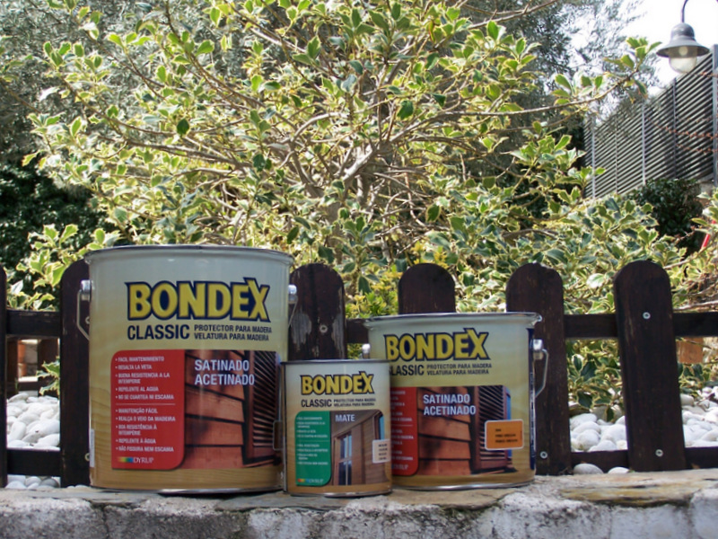 Bondex Classic y Bondex ADN al agua.